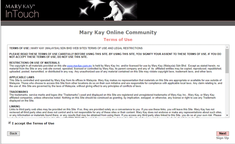 Marykayintouch.com Login